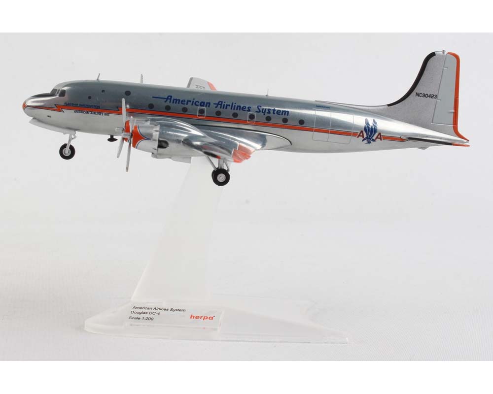 www.JetCollector.com: American Airlines Douglas DC-4 NC90423 1:200 ...