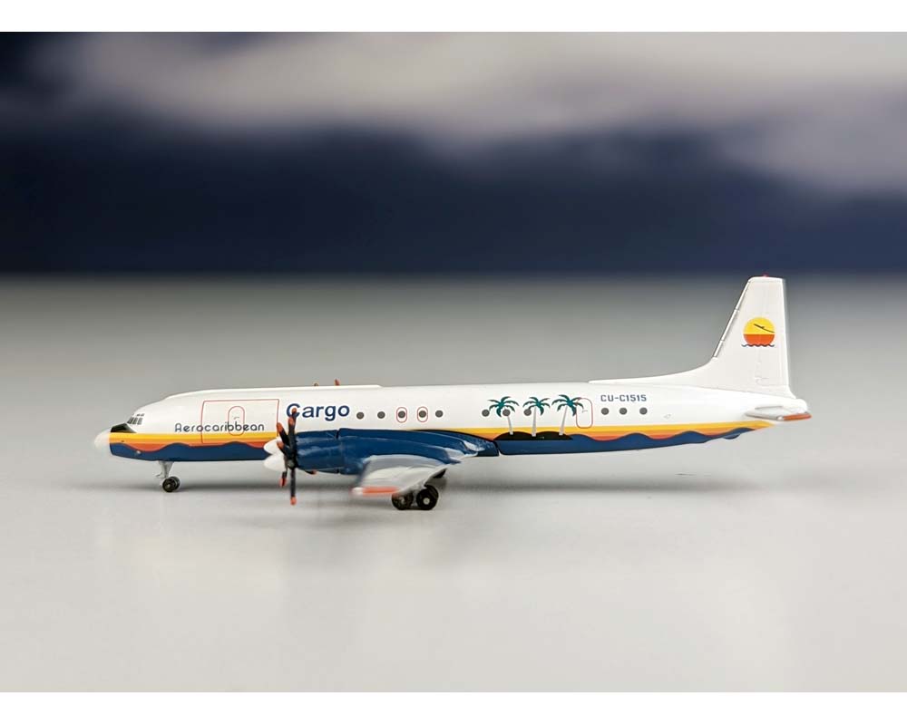 www.JetCollector.com: Aerocaribbean Cargo IL-18 CU-C1545 1:400 Scale ...