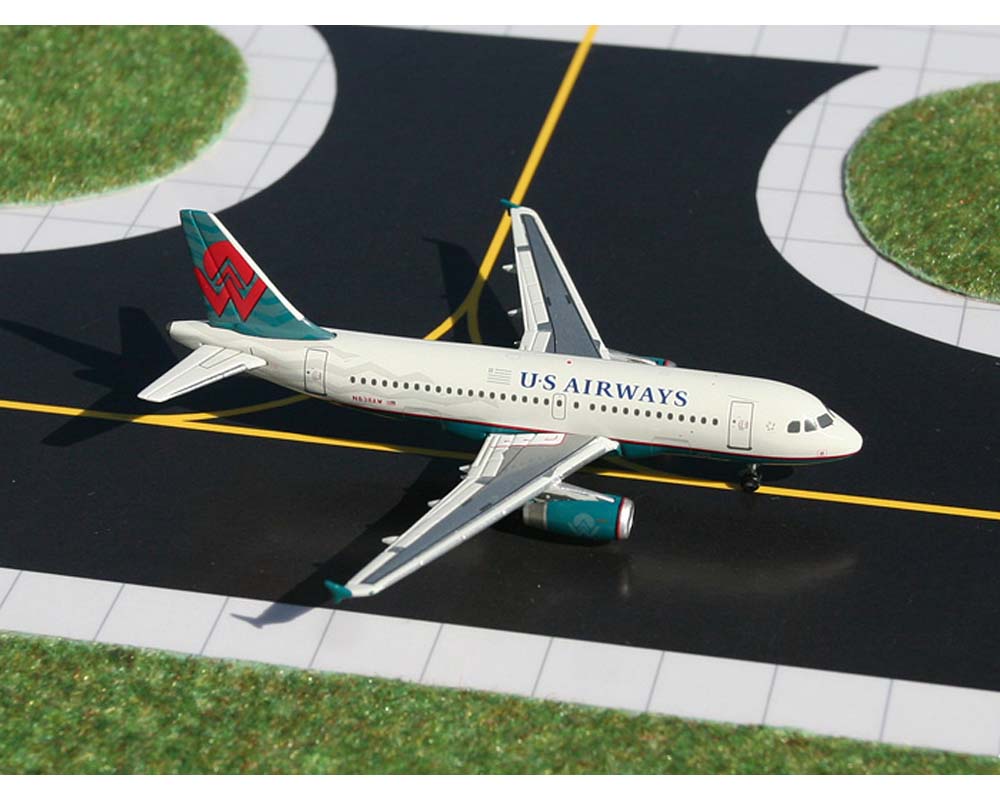 www.JetCollector.com: US Airways American West teal retro A319 1:400 ...