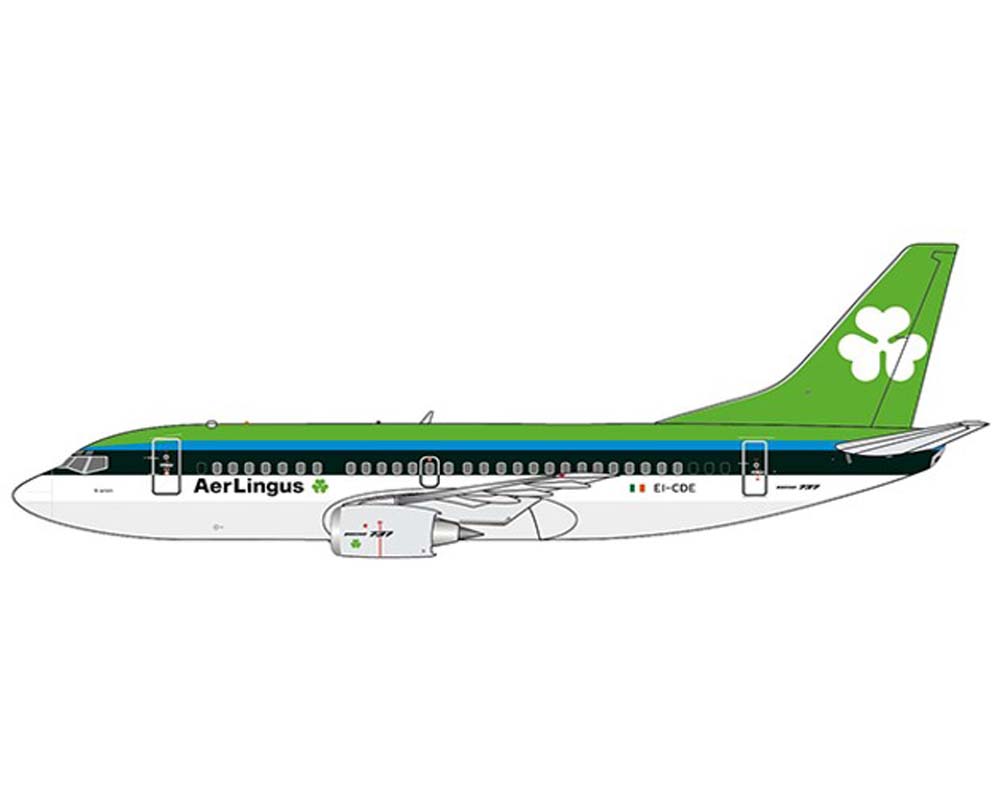 www.JetCollector.com: Aer Lingus B737-500 EI-CDE 1:400 Scale JC Wings ...