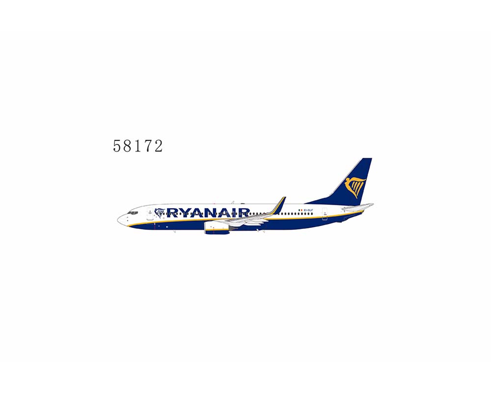 www.JetCollector.com: Ryanair B737-800 EI-DLF 1:400 Scale NG58172