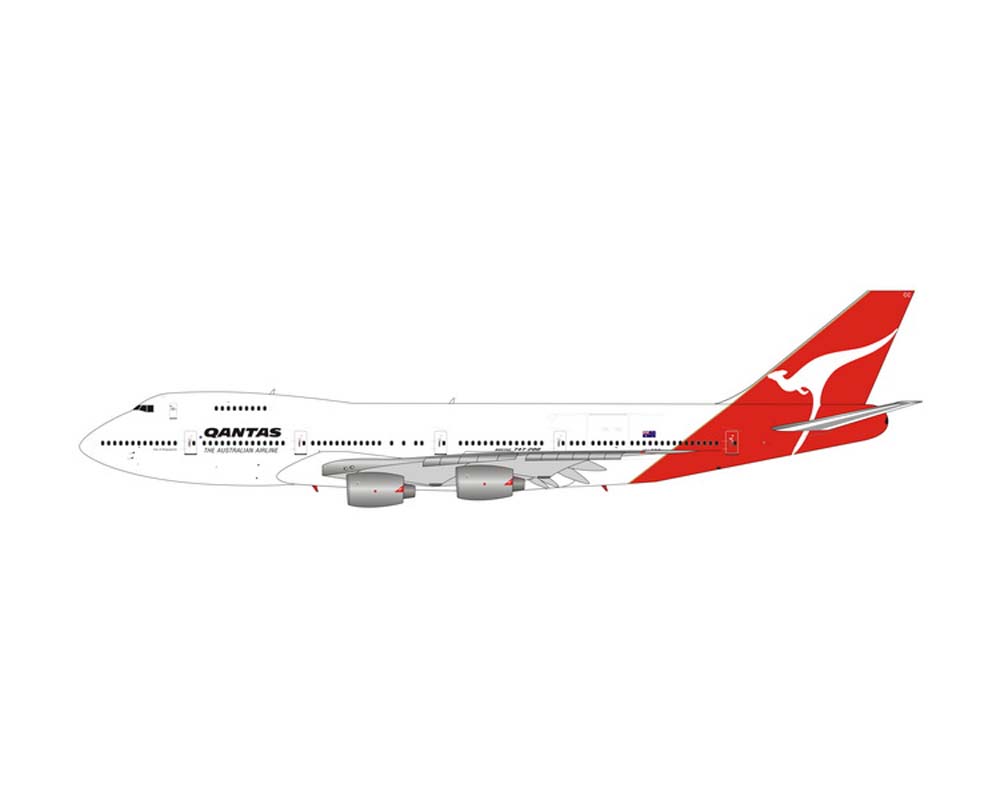 www.JetCollector.com: Qantas B747-400 VH-ECC 1:400 Scale Phoenix PH4QFA2401