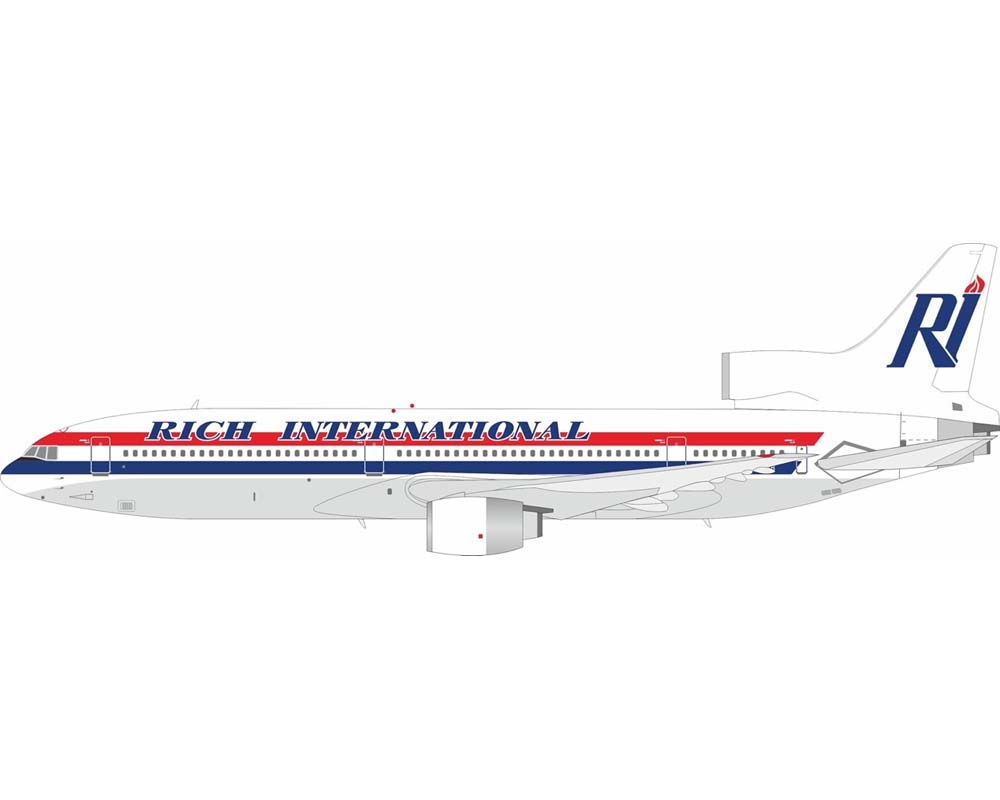 www.JetCollector.com: Rich International L1011 w/stand N302MB 1:200 ...