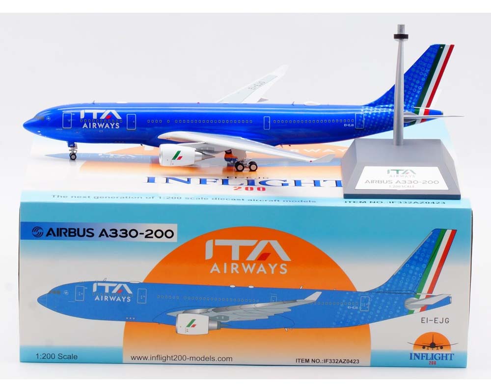 www.JetCollector.com: ITA Airways A330-200 w/stand EI-EJG 1:200 Scale ...