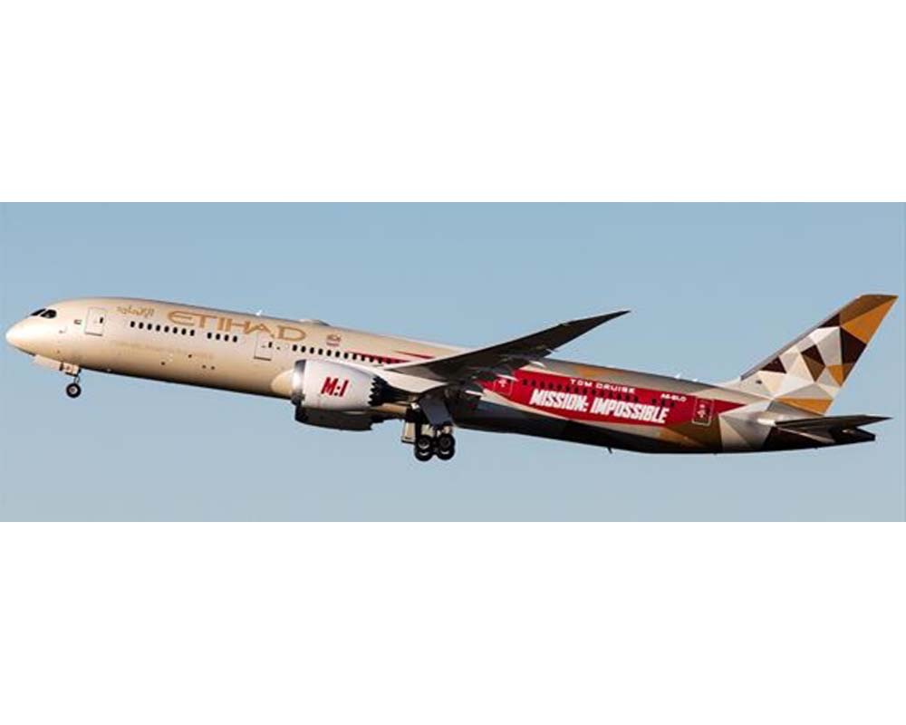 www.JetCollector.com: Etihad B787-9 Special Livery, Flaps Down A6-BLO 1 ...