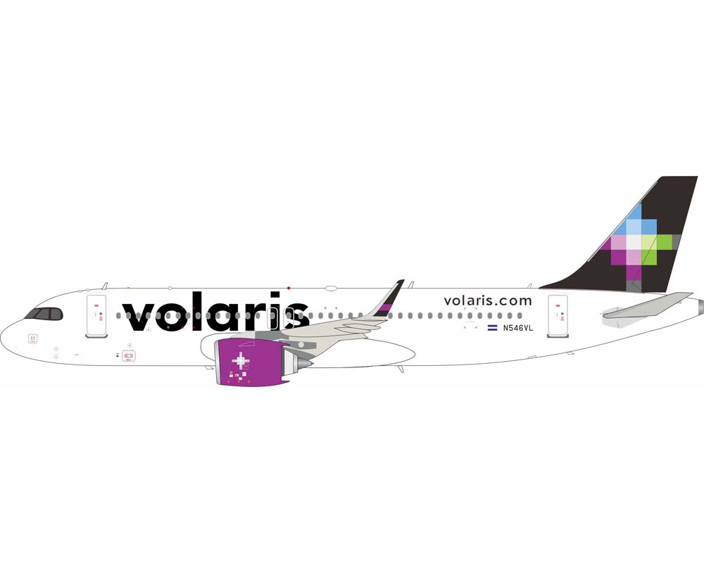 www.JetCollector.com: Volaris A320neo w/stand N546VL 1:200 Scale El ...