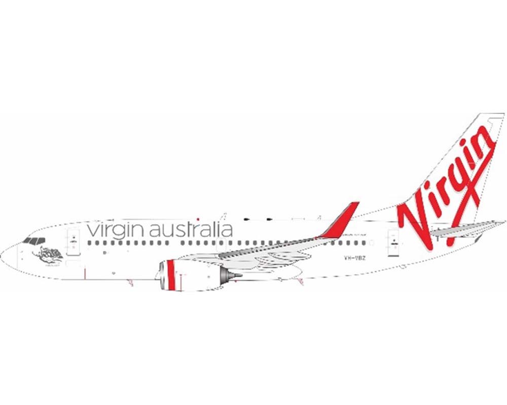 www.JetCollector.com: Virgin Australia B737-700 w/stand VN-VBZ 1:200 ...