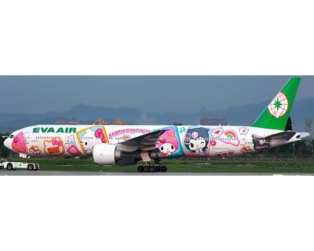 www.JetCollector.com: EVA Airways B777-300ER "Sanrio Character", Flaps ...
