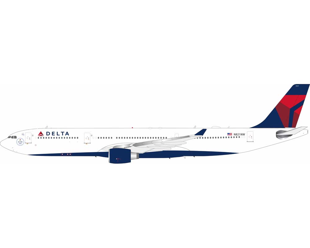 www.JetCollector.com: Delta A330-300 w/stand N821NW 1:200 Scale ...