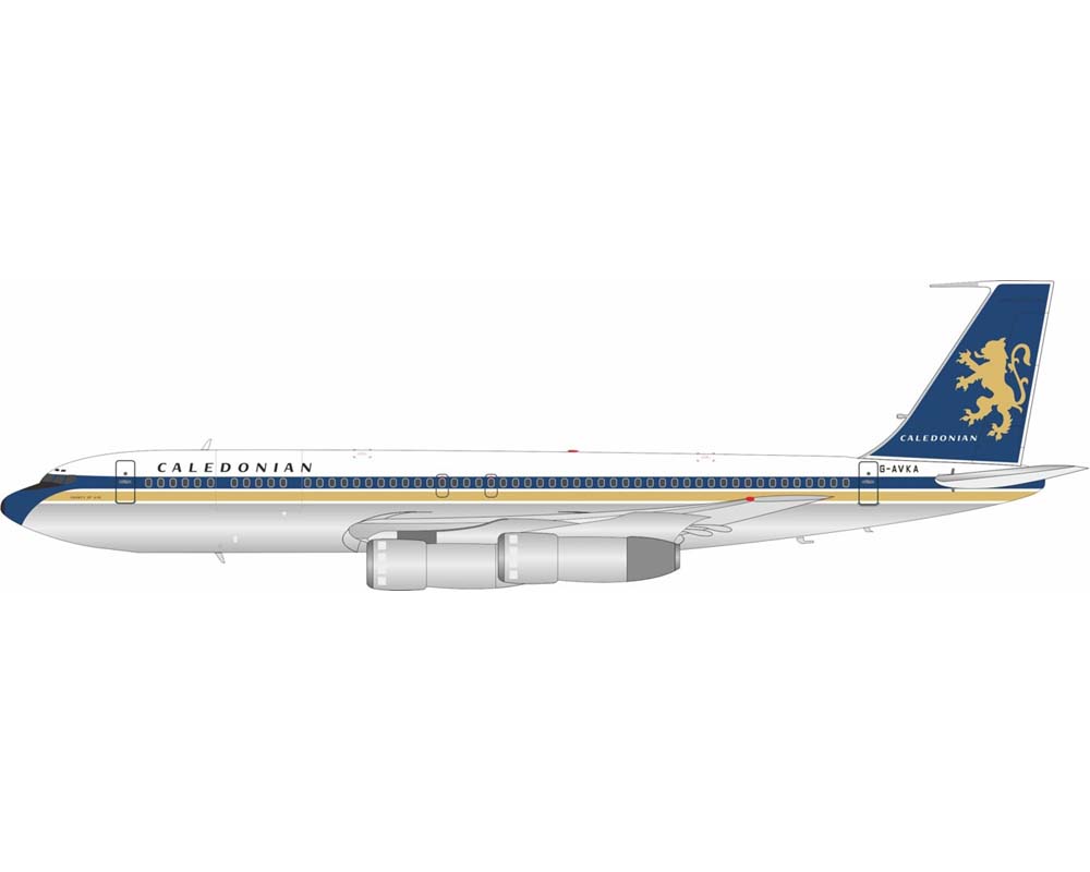 www.JetCollector.com: Caledonian B707-300 w/stand G-AVKA 1:200 Scale ...