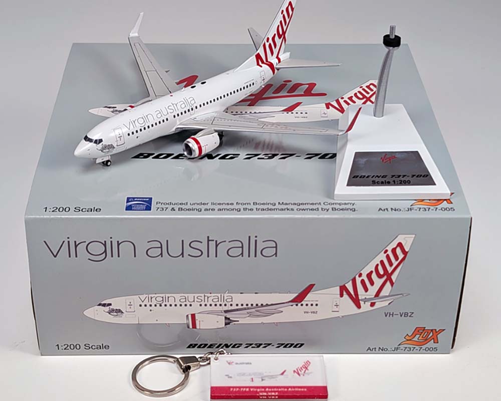 www.JetCollector.com: Virgin Australia B737-700 w/stand VN-VBZ 1:200 ...
