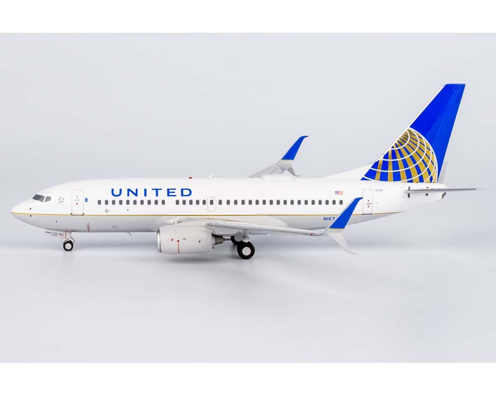 www.JetCollector.com: United Airlines B737-700 CO-UA merged livery ...