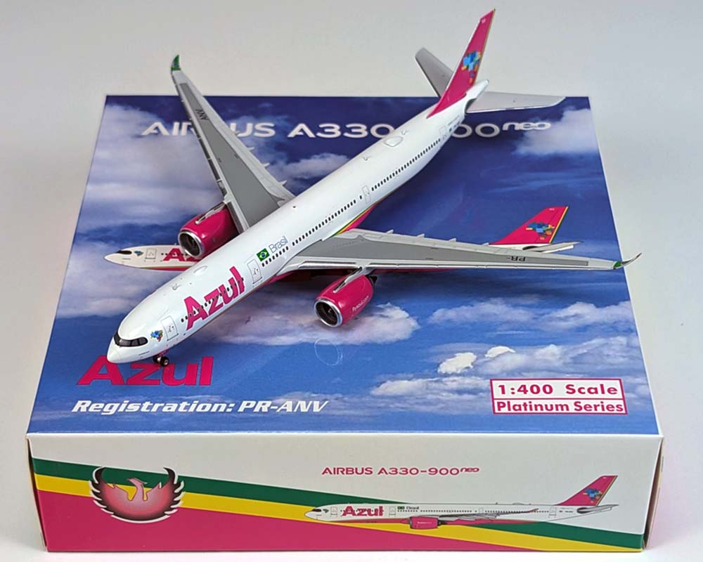 www.JetCollector.com: Azul A330-900Neo Pink Livery PR-ANV 1:400 Scale ...