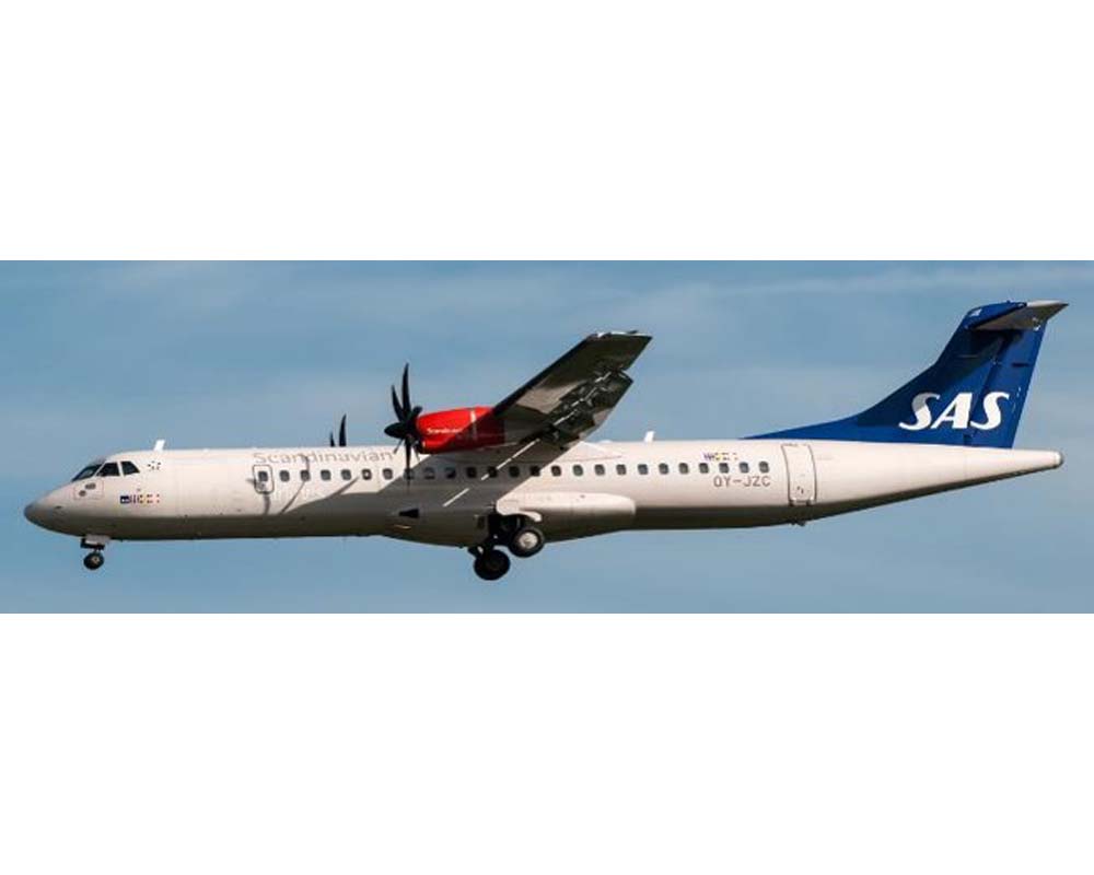www.JetCollector.com: SAS ATR72-600 O/C OY-JZC 1:400 Scale JC Wings XX40663