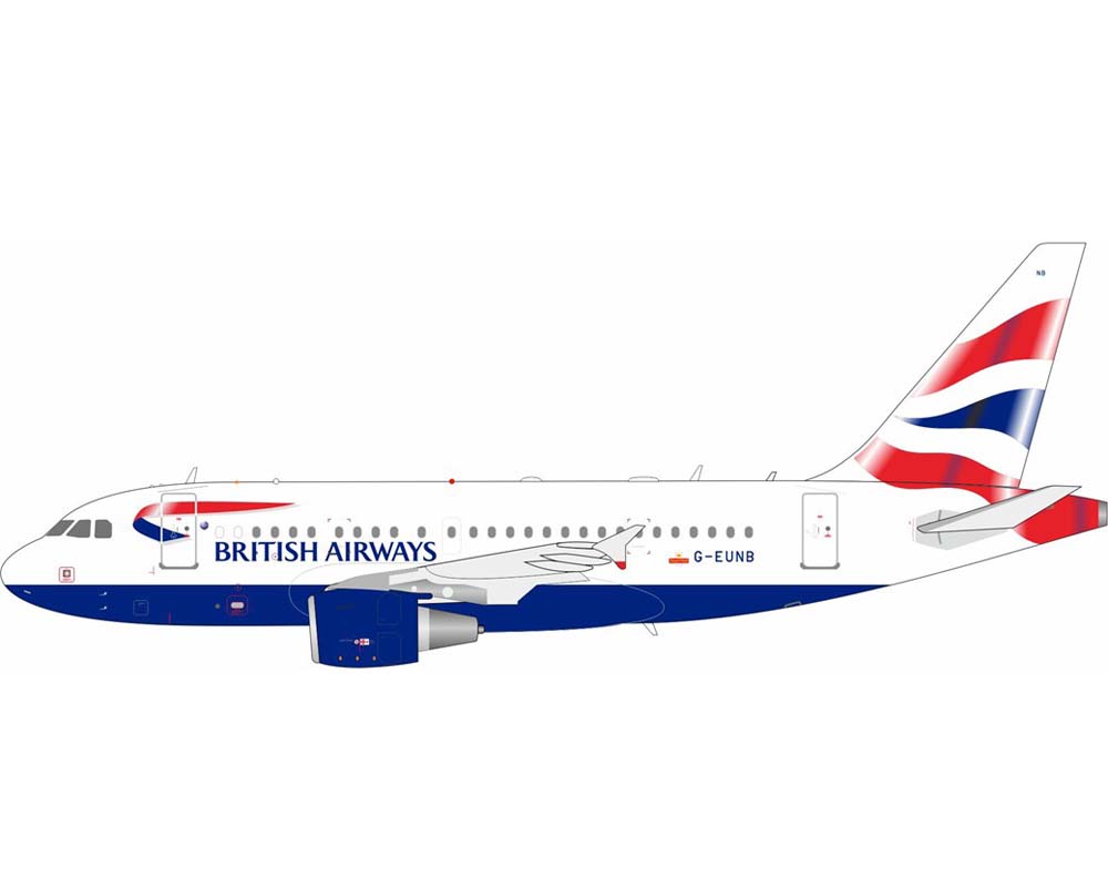 www.JetCollector.com: British Airways A318 ACJ w/stand G-EUNB 1:200 ...