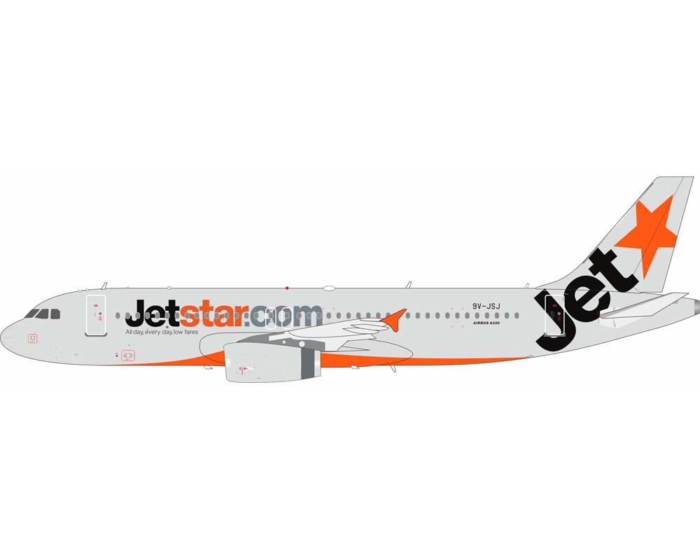 www.JetCollector.com: Jetstar Asia A320 w/stand 9V-JSJ 1:200 Scale ...