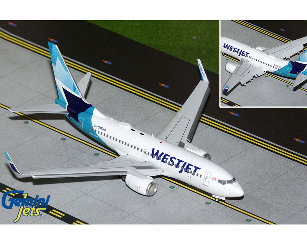 www.JetCollector.com: Westjet B737-700W flaps down C-GWJO 1:200 Scale ...