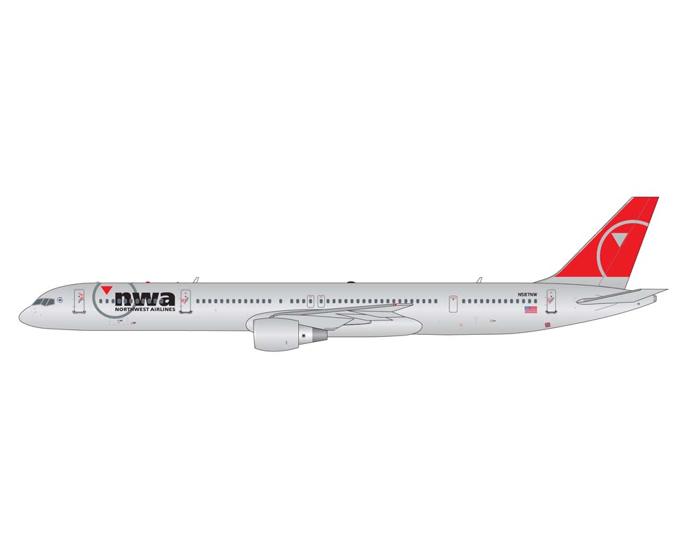 www.JetCollector.com: Northwest B757-300 "nwa" livery N587NW 1:400 ...