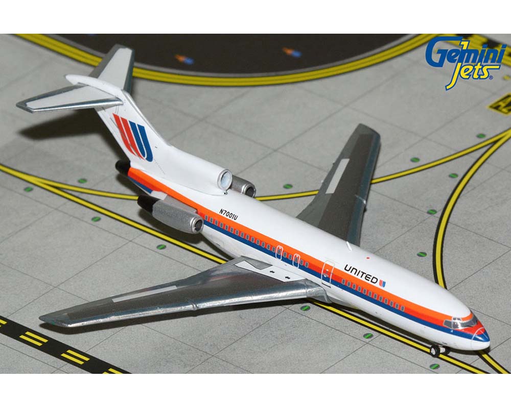 www.JetCollector.com: United Airlines B727-100 Saul Bass livery ...