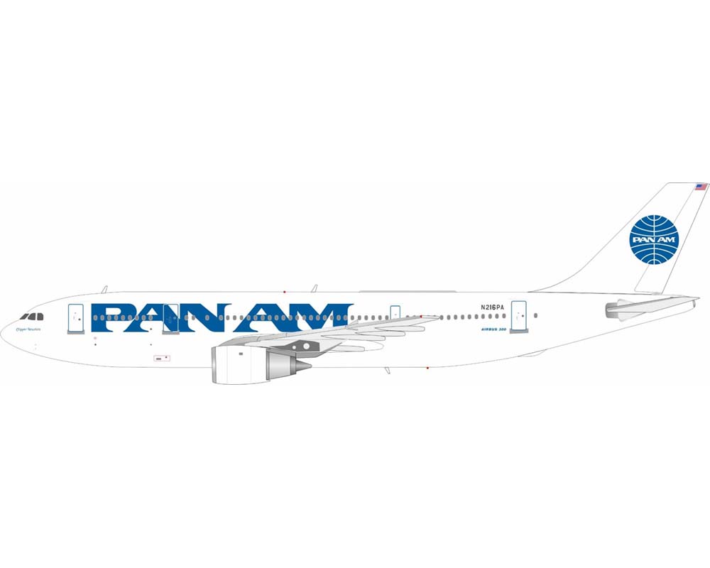 www.JetCollector.com: Pan Am A300 w/stand, Ltd 64 Models N216PA 1:200 ...