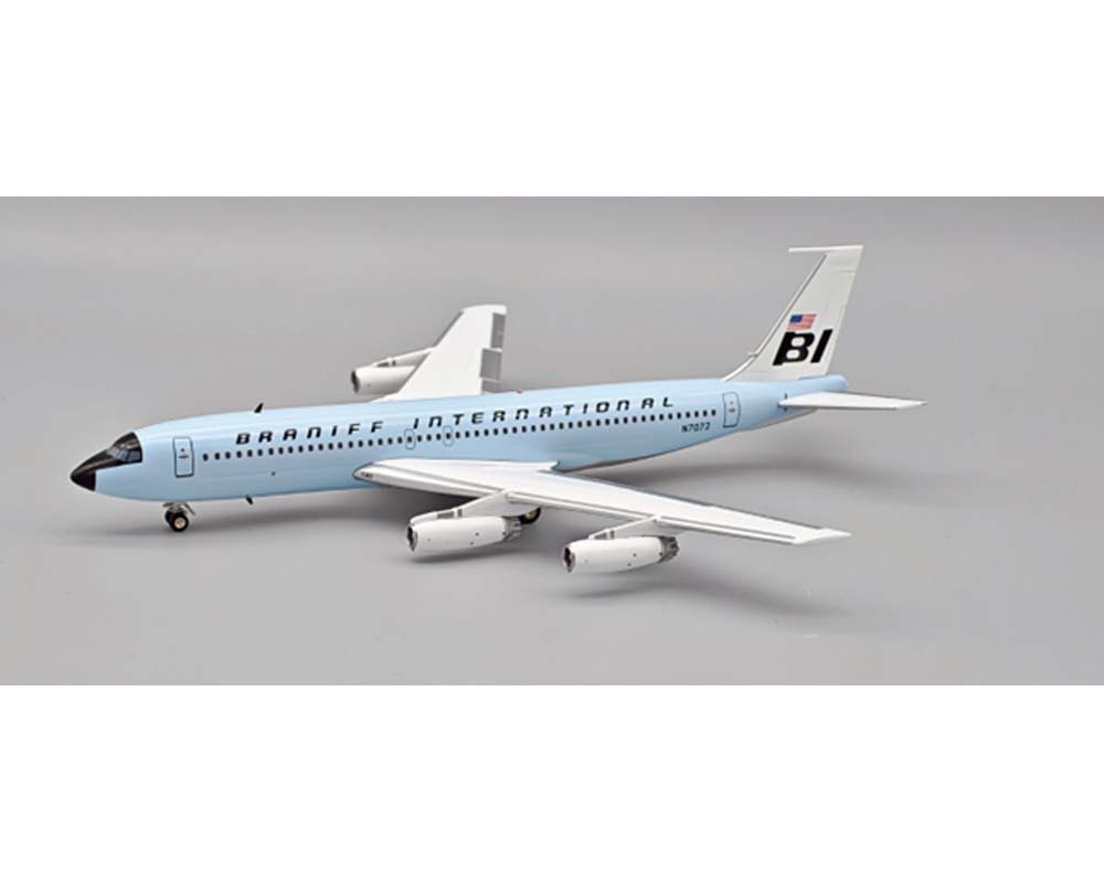 www.JetCollector.com: Braniff B707 Super Jet Light Sky Blue, w/stand ...