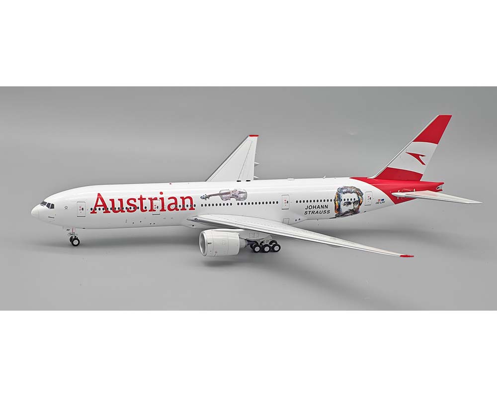 www.JetCollector.com: Austrian Airlines B777-200ER w/stand OE-LPF 1:200 ...