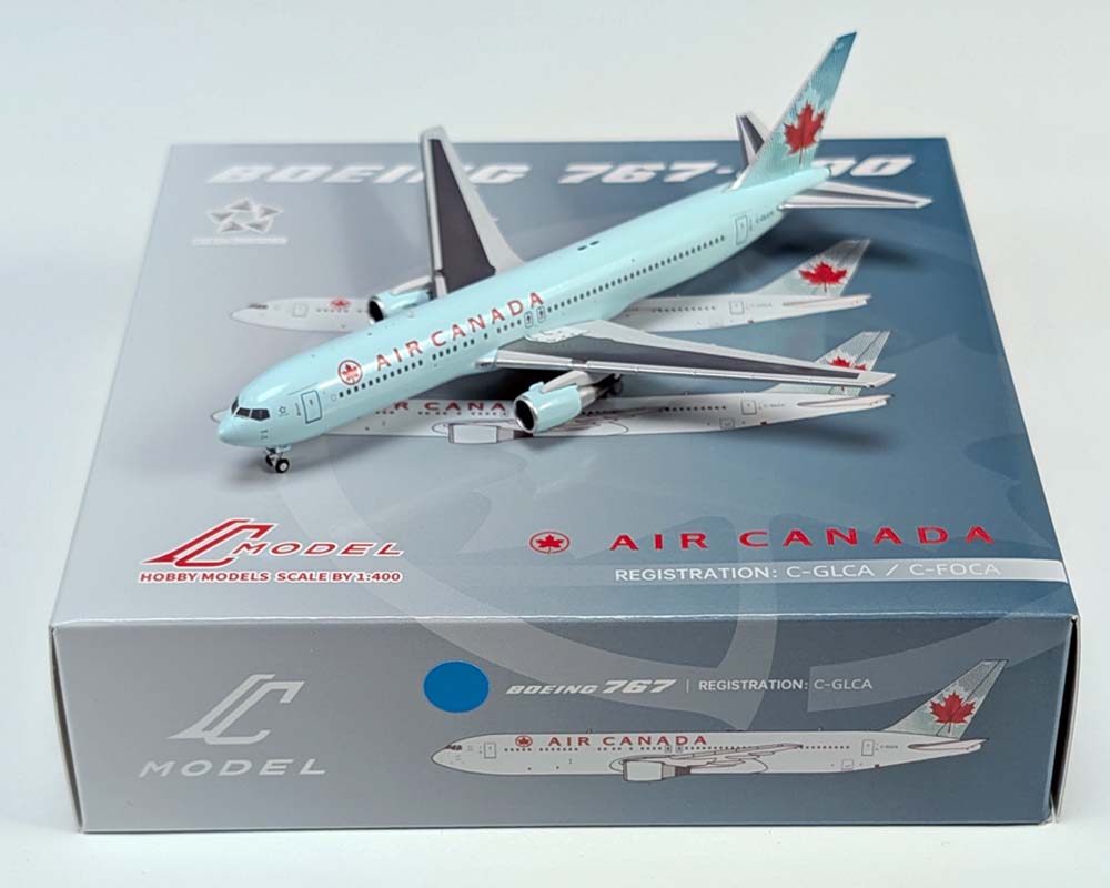 www.JetCollector.com: Air Canada B767-300 C-GLCA 1:400 Scale C Model PM ...