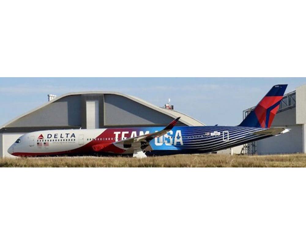 www.JetCollector.com: Delta A350-900 N531DN Team USA, detachable gear ...