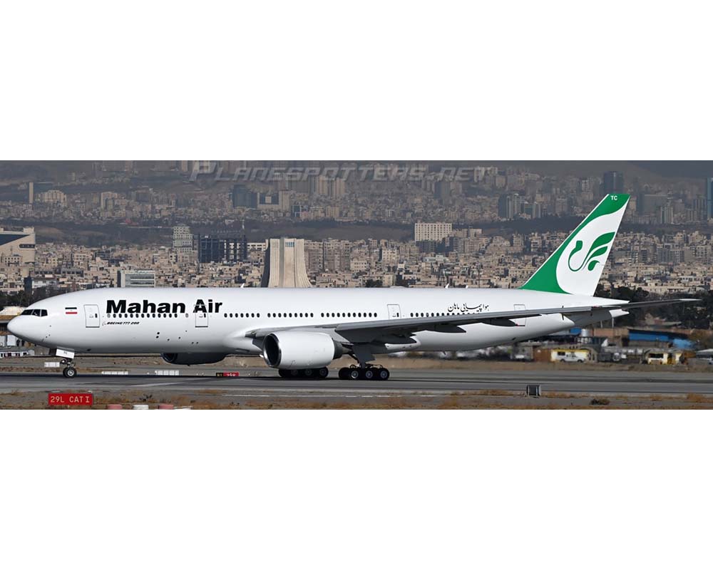 www.JetCollector.com: Mahan B777-300ER Iran's 1st Boeing 777 EP-MTC 1: ...