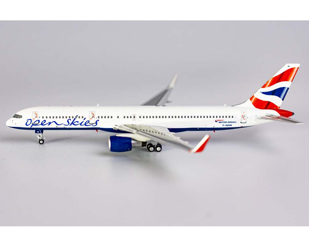www.JetCollector.com: NG BRITISH AIRWAYS B757-200 Open Skies F-HAVN 1: ...