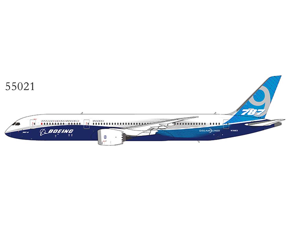 NG MODELS BOEING B787-9 House Livery N789EX 1:400 Scale 55021: www ...