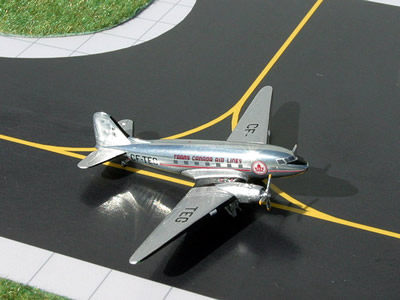 www.JetCollector.com: AEROCLASSICS TRANS CANADA DC-3 (METAL DELIVERY ...