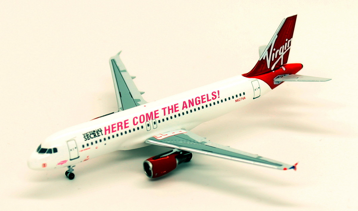 www.JetCollector.com: Virgin 'Victoria's Secret' A320 N627VA