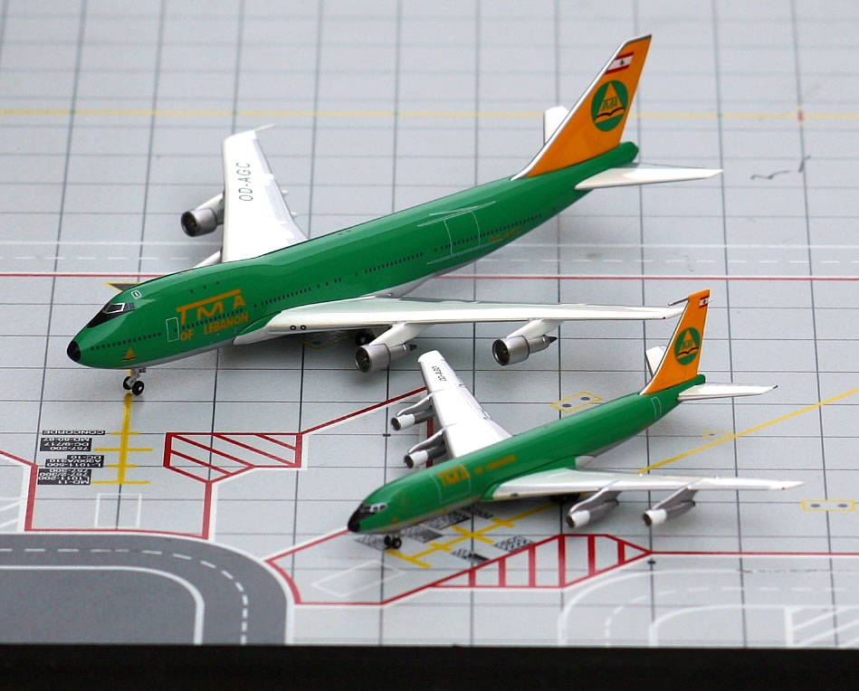 www.JetCollector.com: TMA Cargo Set B707 and B747 w/GSE