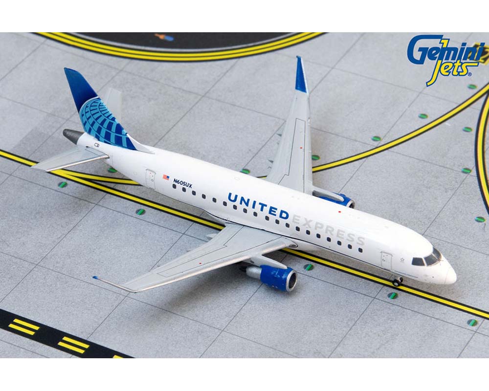 www.JetCollector.com: GEMINIJETS UNITED EXPRESS E175 new livery N605UX ...