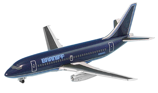 www.JetCollector.com: Braniff Airways B737-200 1:500 Scale