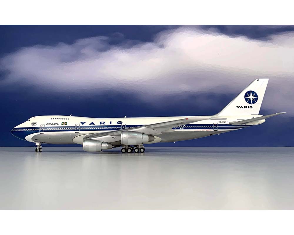 www.JetCollector.com: INFLIGHT VARIG B747-200 W/STAND PP-VNC 1:200 ...