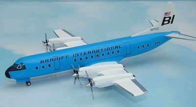 www.JetCollector.com: Braniff Jellybean Blue Electra N9702C