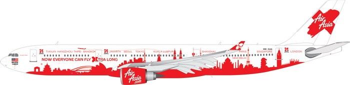 www.JetCollector.com: AIR ASIA X A330-300 'Now Everyone Can Fly Xtra ...