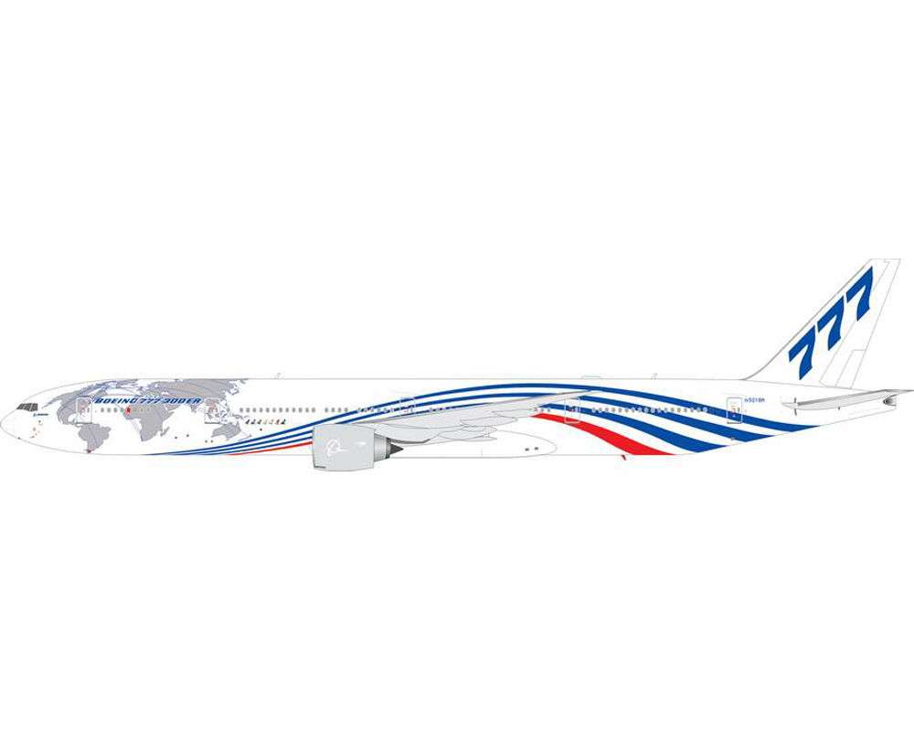 Boeing B777-300ER (House, White Livery) N5106R: www.JetCollector.com
