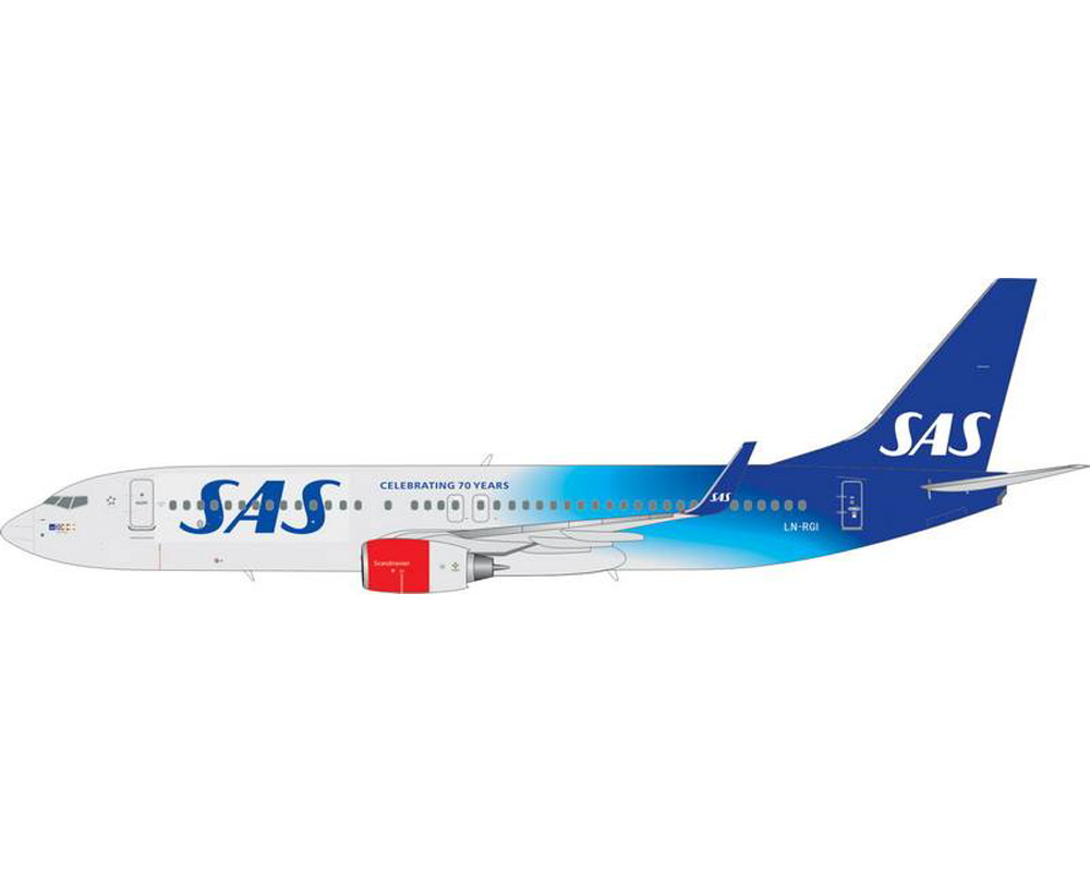 www.JetCollector.com: SAS B737-800(W) Celebrating 70 Years LN-RGI