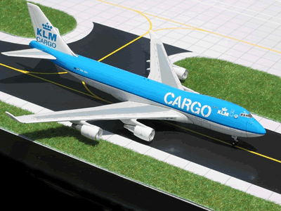 www.JetCollector.com: KLM Cargo New Colors B747-400F !:400 Scale