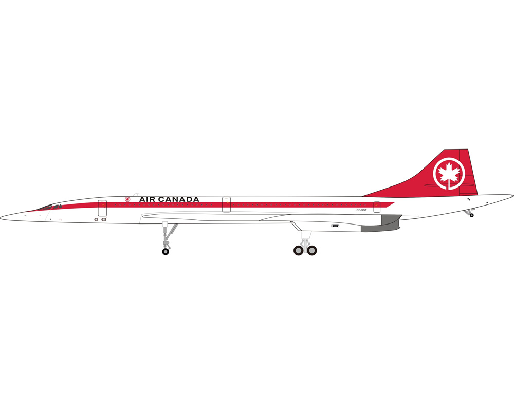 www.JetCollector.com: Air Canada Concorde Reg# CF-SST